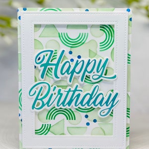 Abstract Birthday - Etsy