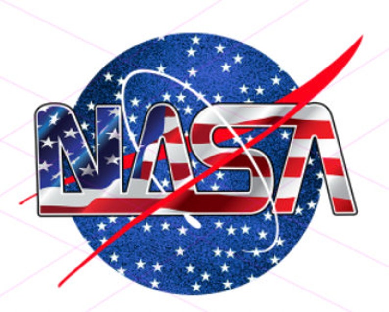 NASA Sublimate PNG, NASA Space Printable Wall Decoration, Nasa Patch ...