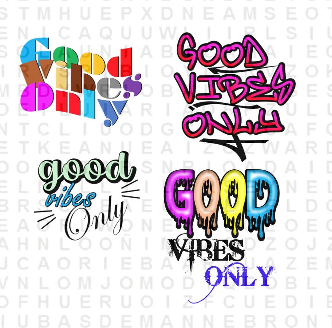 Good Vibes Only Png, Good Vibes Sign, Groovy Png, Good Vibes Only Wall ...