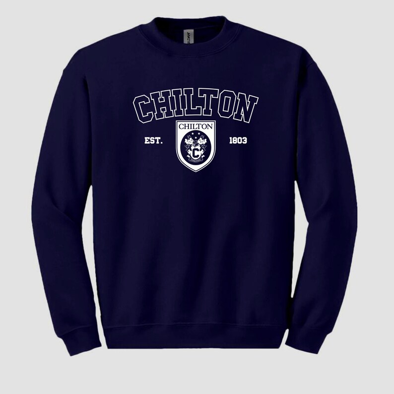 Chilton School Sweatshirtchilton Preprory Hoodiegilmore - Etsy