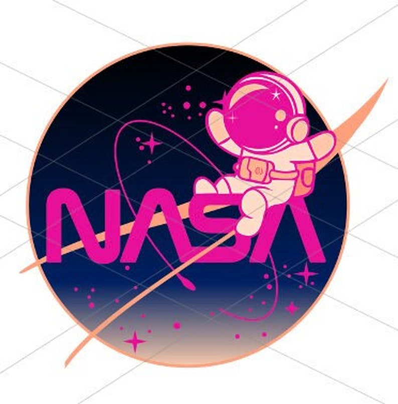 NASA Sublimate PNG, NASA Space Printable Wall Decoration, Nasa Patch ...