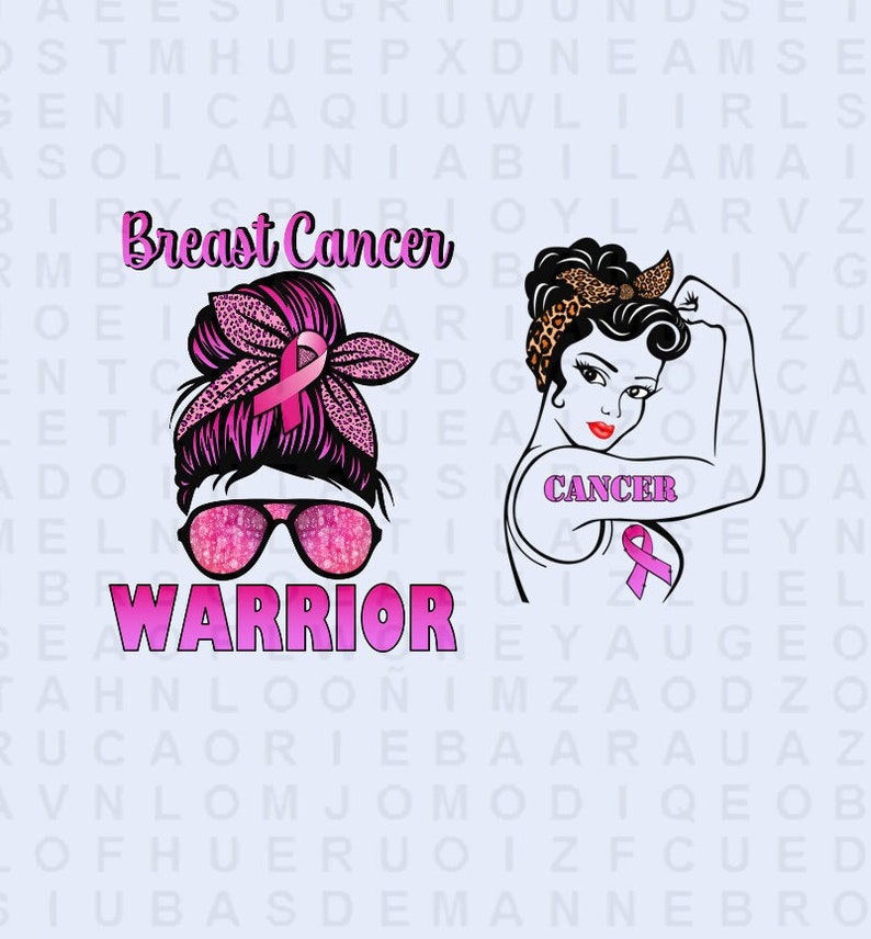 Breast Cancer Png, Cancer Fighter Digital Png, Cancer Png, Fight Cancer ...