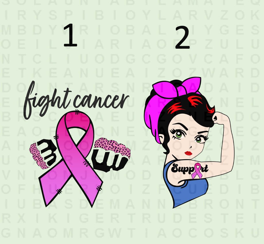 Fighter Cancer Png Crush Cancer PNG Breast Cancer Png - Etsy