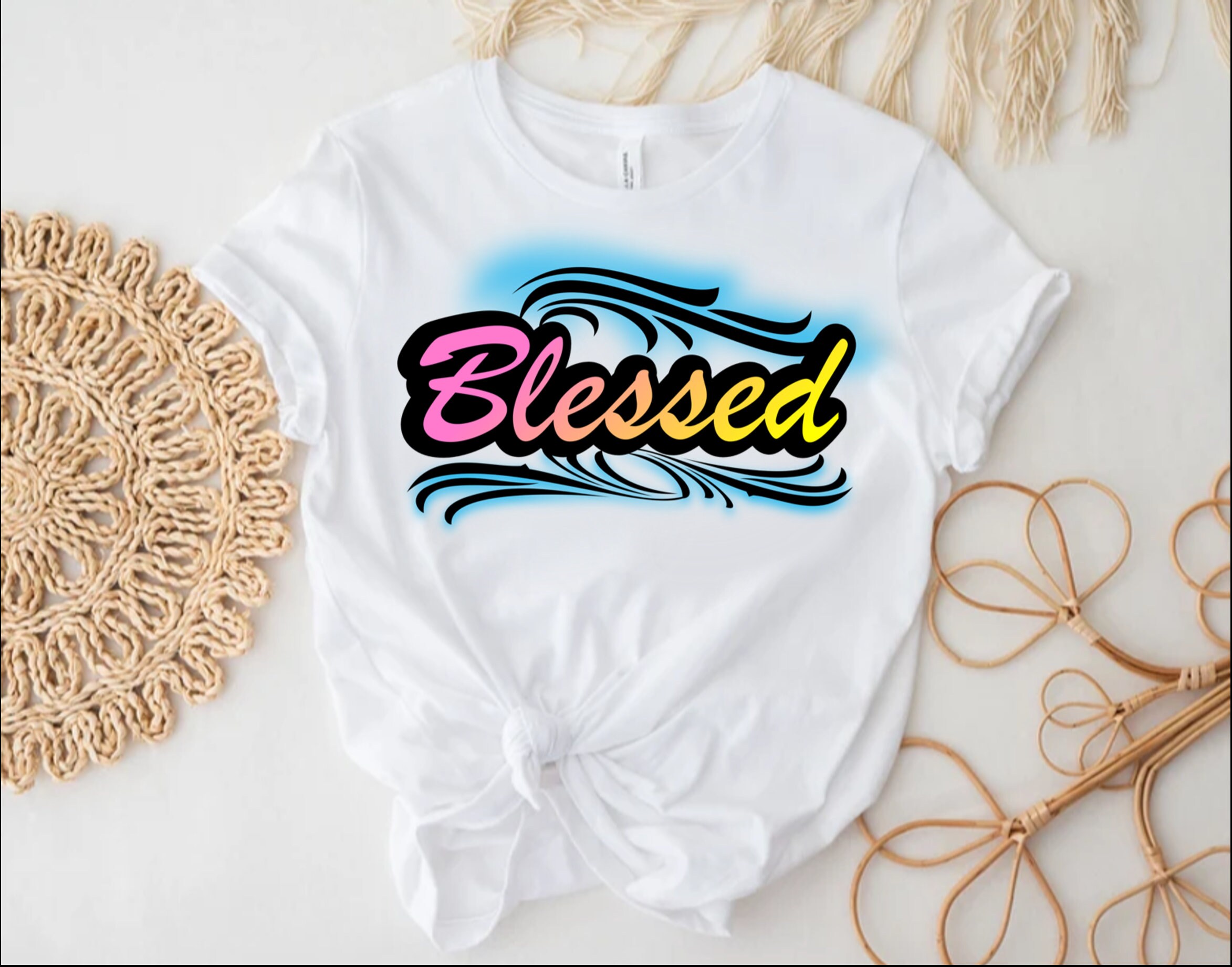 Blessed Png, Thankful Png, Blessed File, Blessed Sublimation, Blessed ...