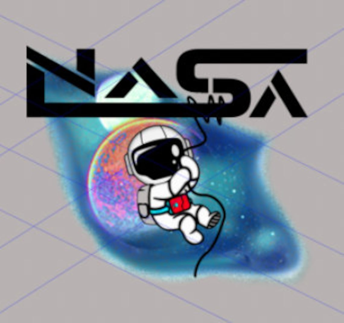 NASA Sublimate PNG, NASA Space Printable Wall Decoration, Nasa Patch ...