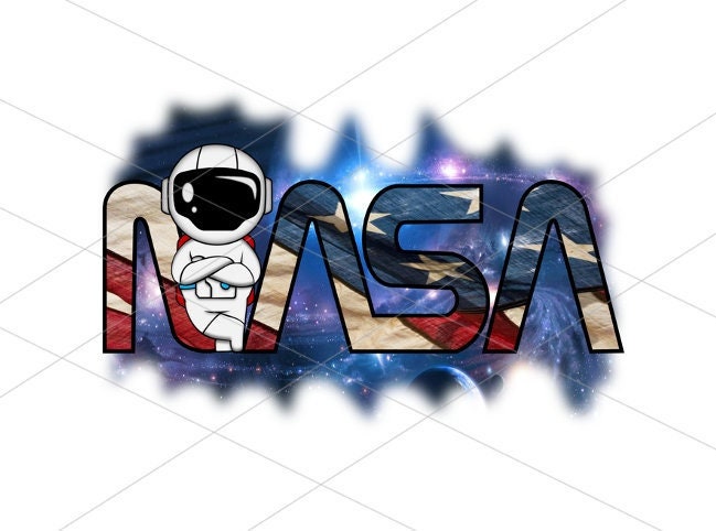 Nasa Png, Nasa Sublimation Png, Nasa Printable Wall Art, Nasa Printable ...