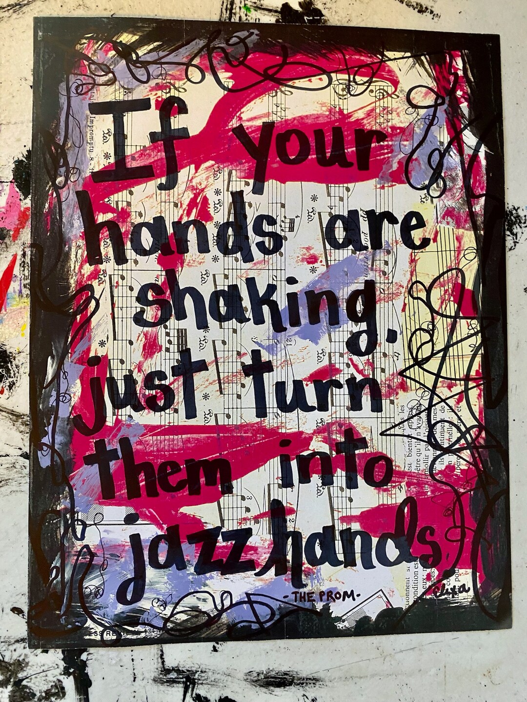 The Prom Art Broadway Musical Theatre Music Theater Singer Nerd Teen ...