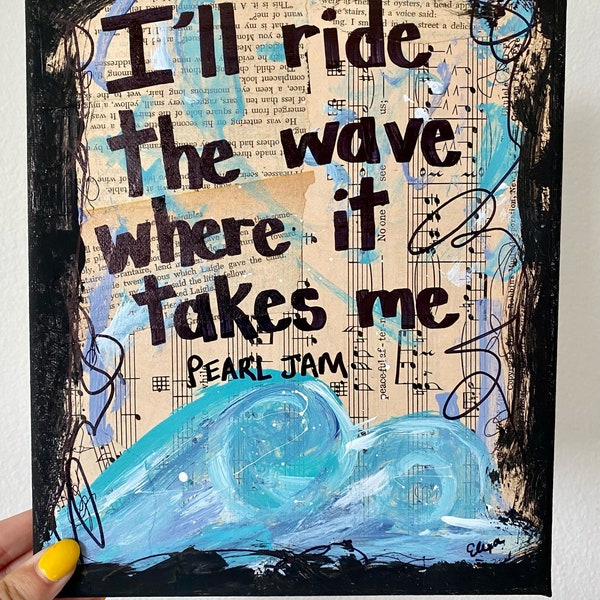 Pearl Jam Art - Etsy