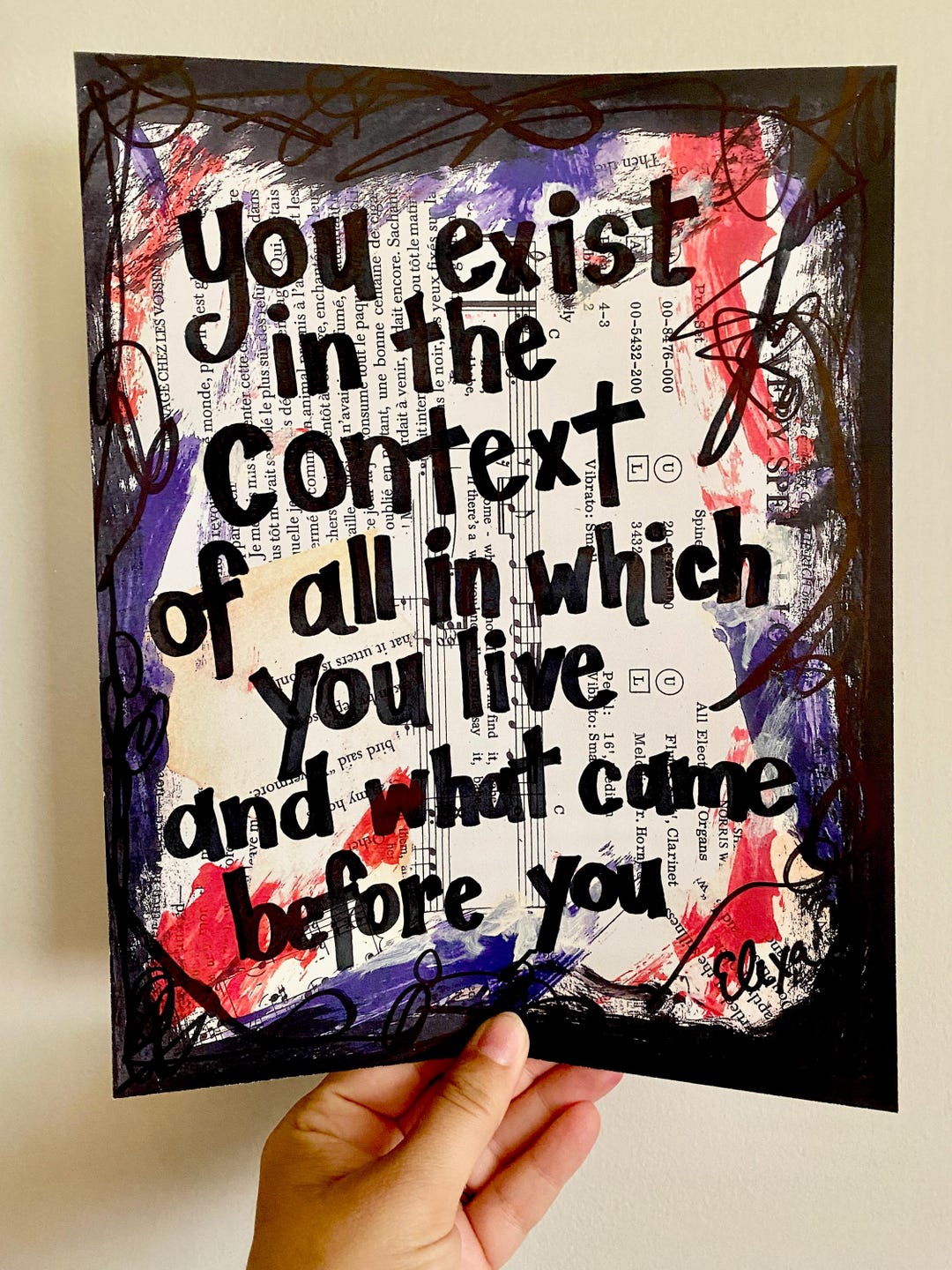 Kamala Harris Art President Election Coconut Tree Quote Music Painting ...