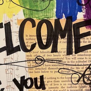 Musicals Welcome Art Broadway Sign Painting Musical Theater Theatre ...