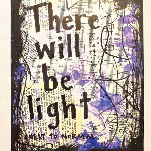 Next to Normal Poster - Etsy