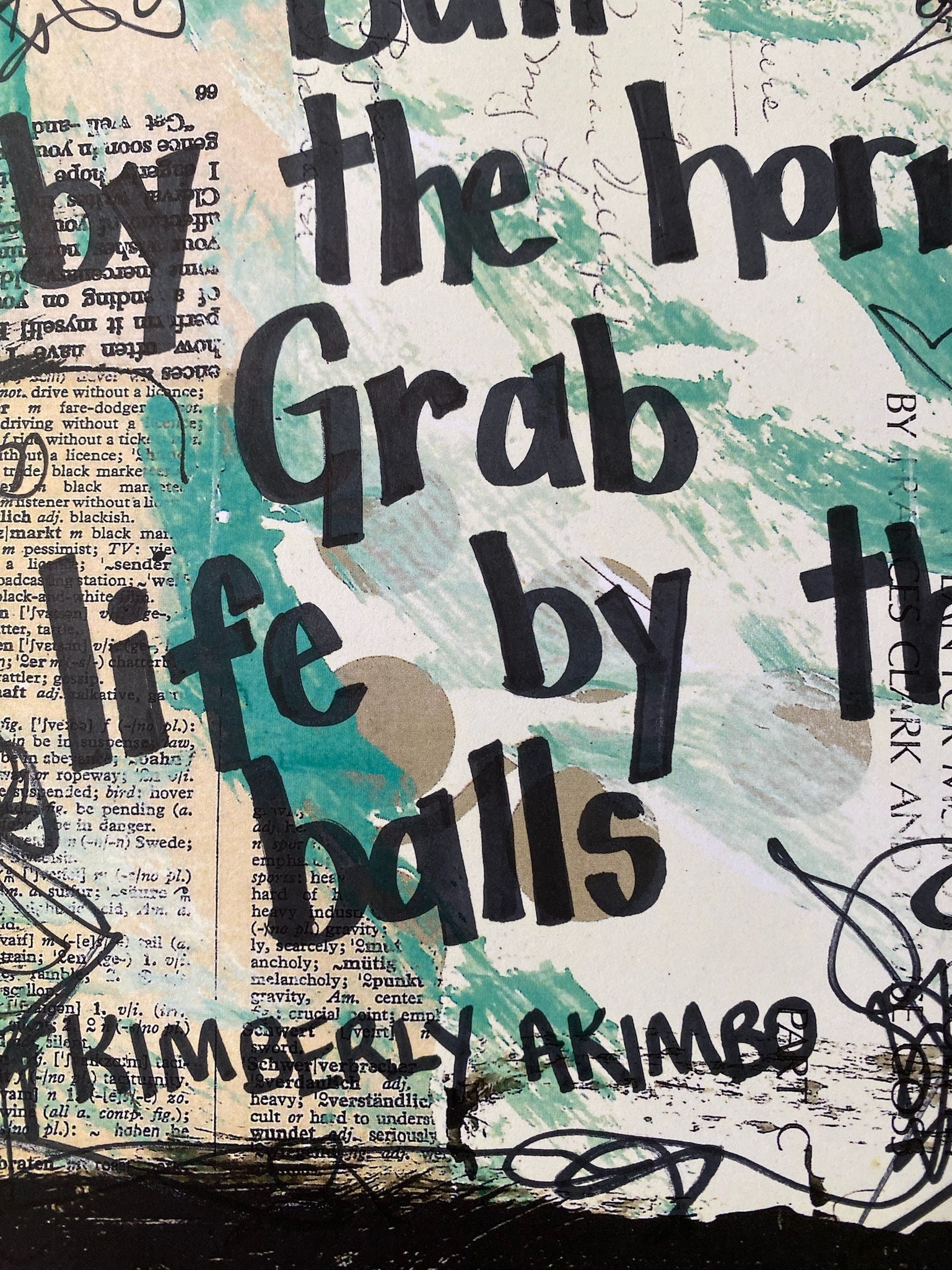 KIMBERLY AKIMBO Painting Art Broadway Musical Theater Theatre Show ...