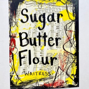 Waitress Art Music Painting Broadway Show Musical Theater Theatre ...