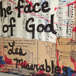 LES MISERABLES Broadway Art Music Musical Theater Theatre Les Mis Book ...