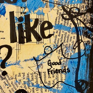 Merrily We Roll Along Art Canvas Broadway Show Painting Sondheim ...