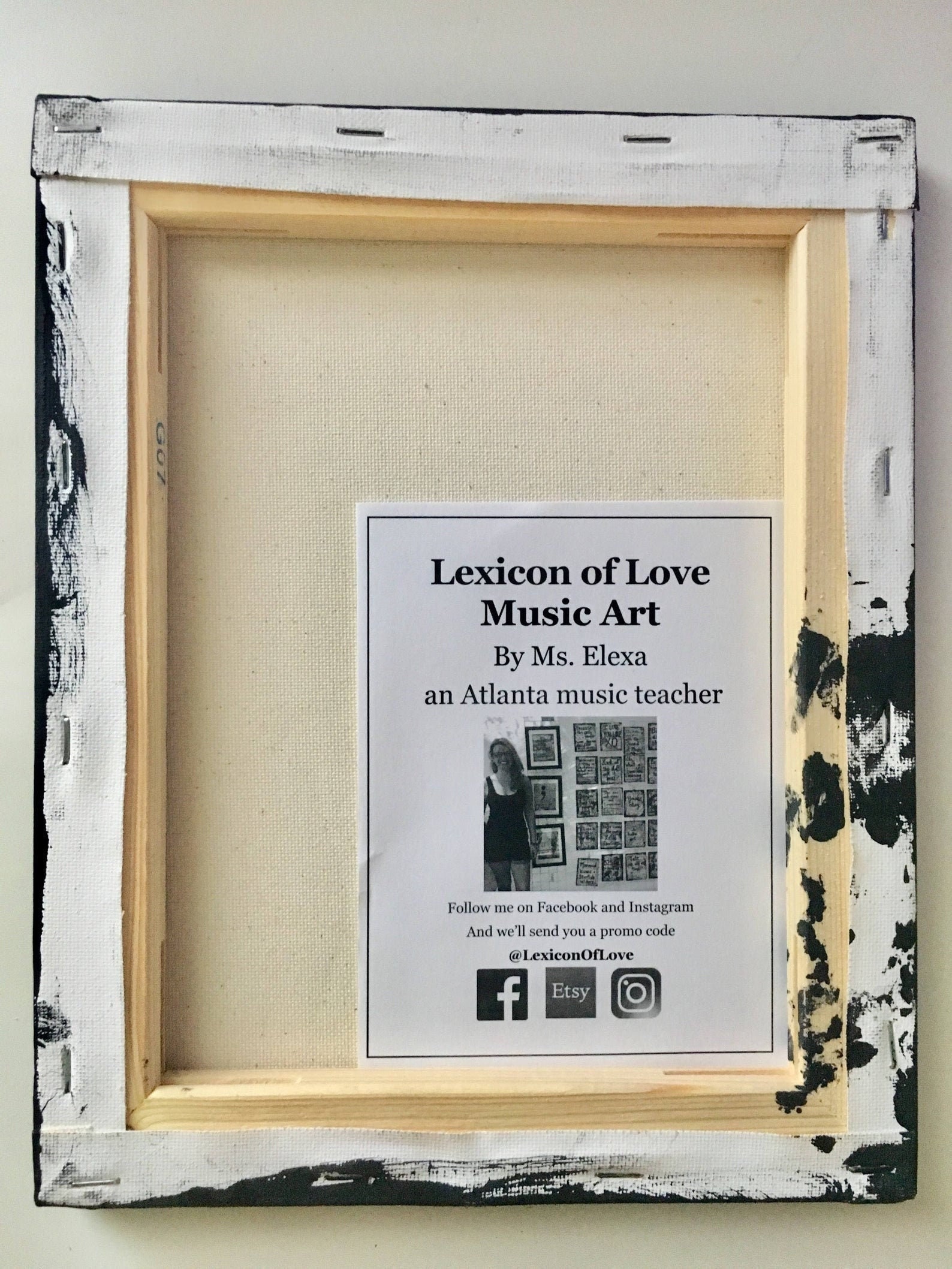 Hamilton Canvas Music Broadway Show Musical Theater Theatre Gift ...