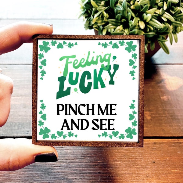Pinch Me Shelf Sign - Etsy