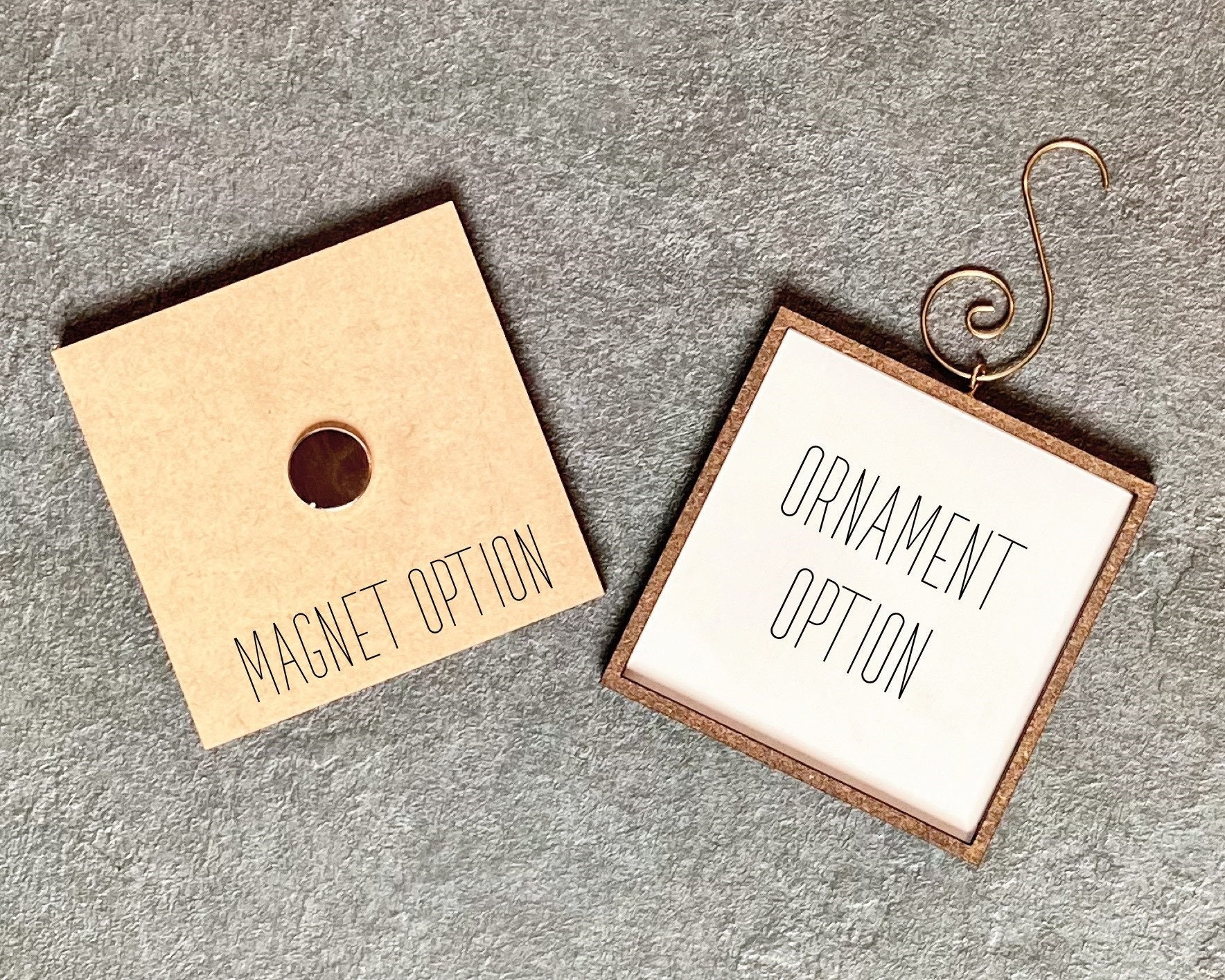 Mini Wood Sign | Framed Miniature Quote | Farmhouse Style | Magnet ...