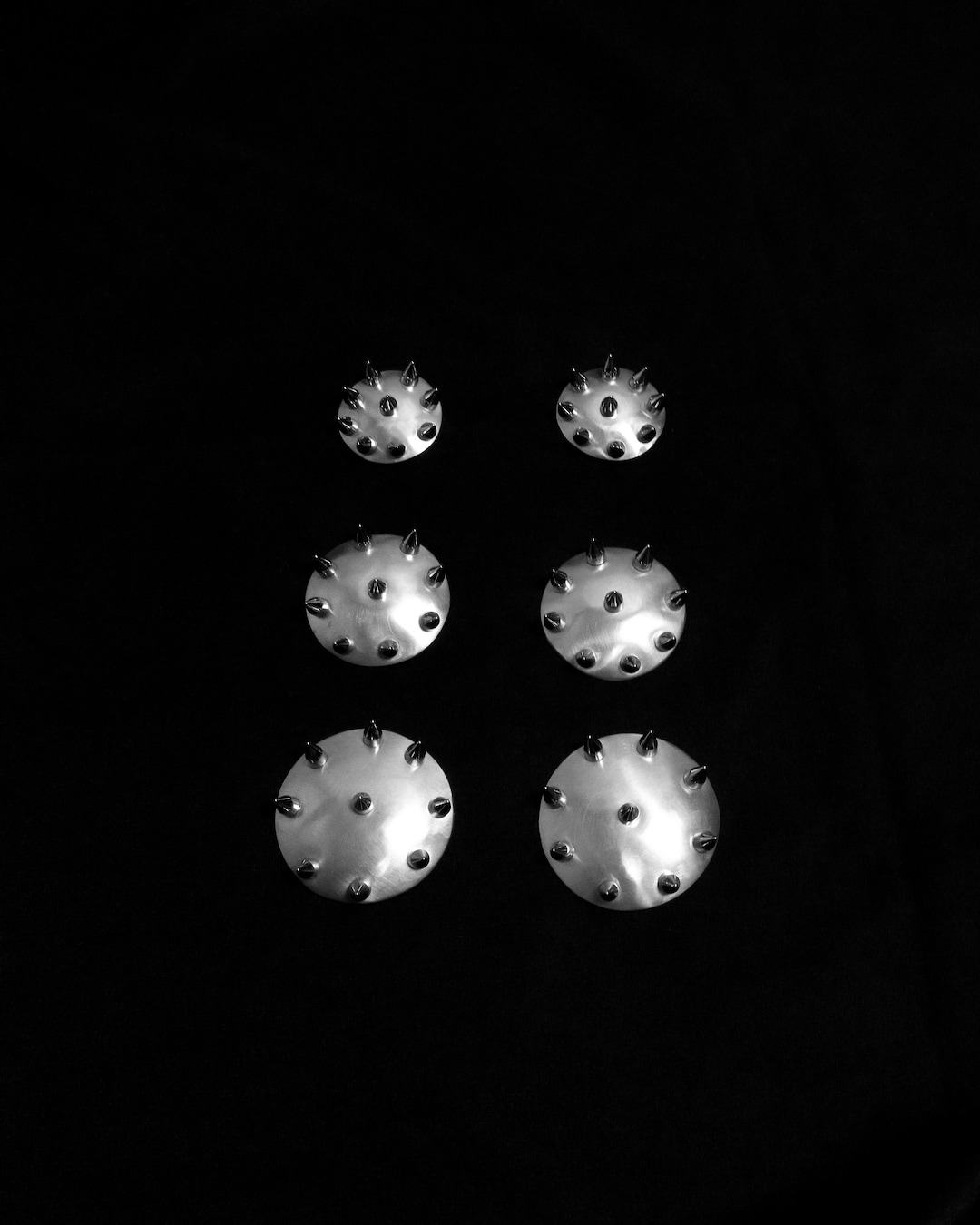 Metal Spiked Pasties - Etsy