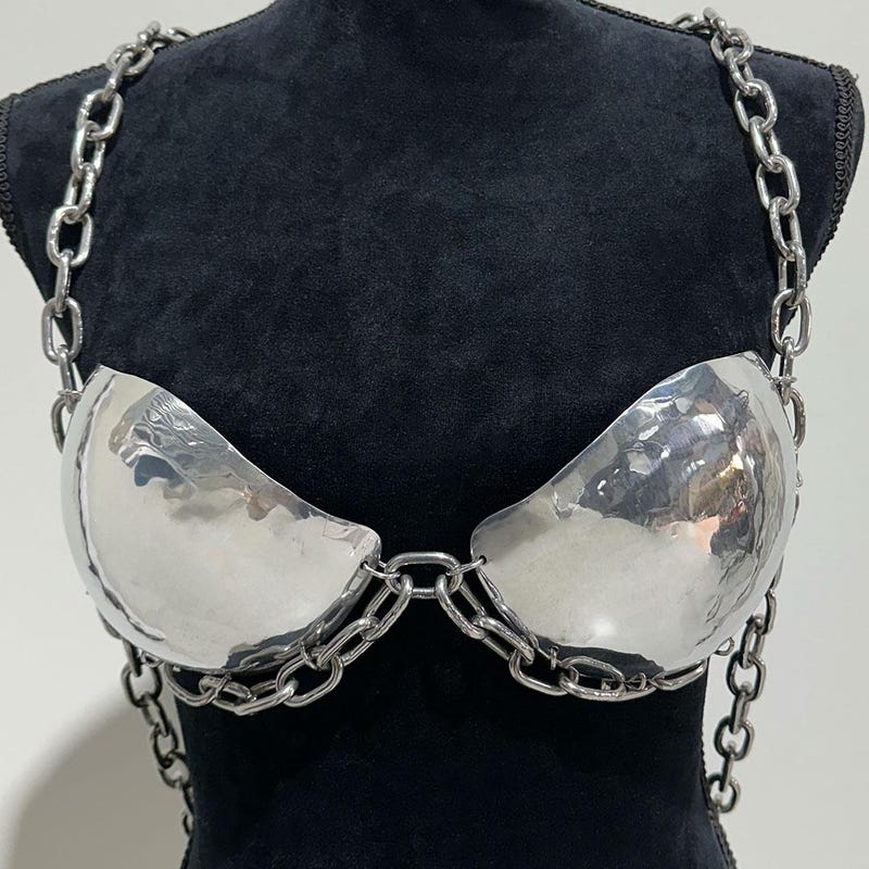 Metal Bra - Etsy