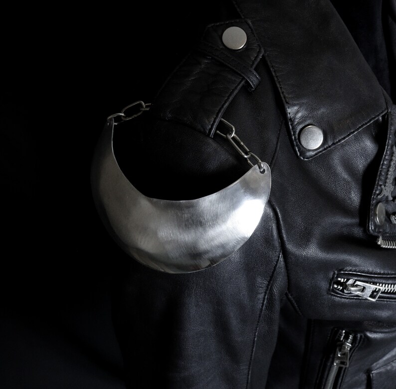 Shoulder Pauldrons Armour Accessories Half Moon Shape - Etsy