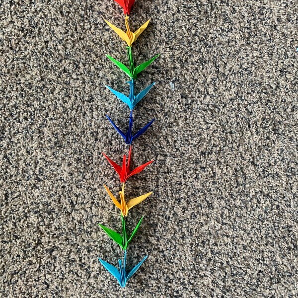 String of Cranes - Etsy