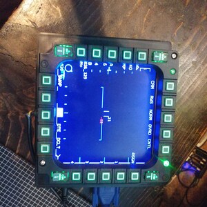 Screen for Thrustmaster Cougar MFD - Etsy