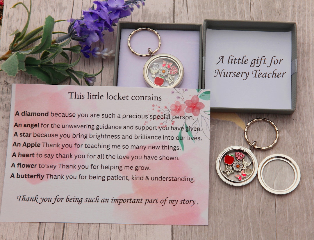 Gift for Nursery Teacher, Teacher Gift ,teaching Assistant Gift ...