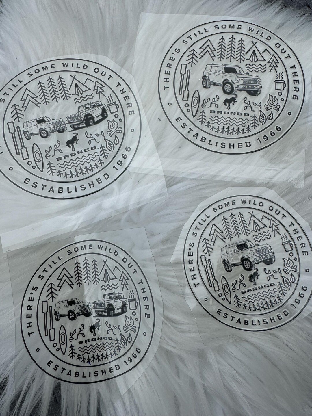 Limited UV Ford Bronco Stickers - Etsy