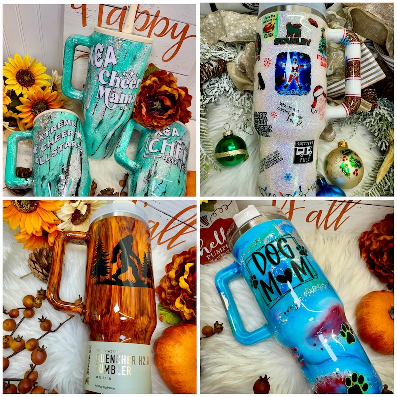 Custom Stanley Tumblers, Hydrojug Travelers , Yeti (OR DUPES) - Etsy