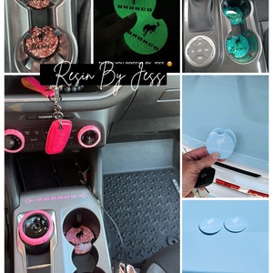 Custom FORD Bronco Resin Car Coasters - Etsy