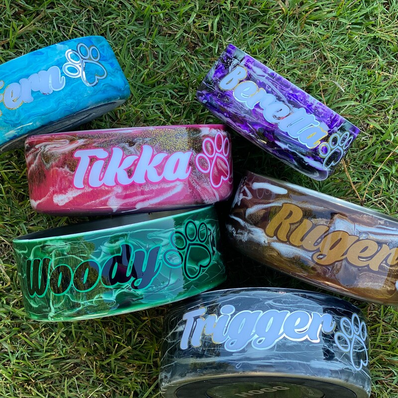 Epoxy Bowl Dog - Etsy