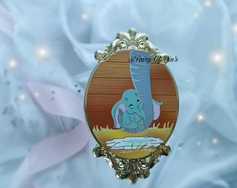 DUMBO ENAMEL PIN / Disney Inspired Dumbo Flying Elephant Winter ...