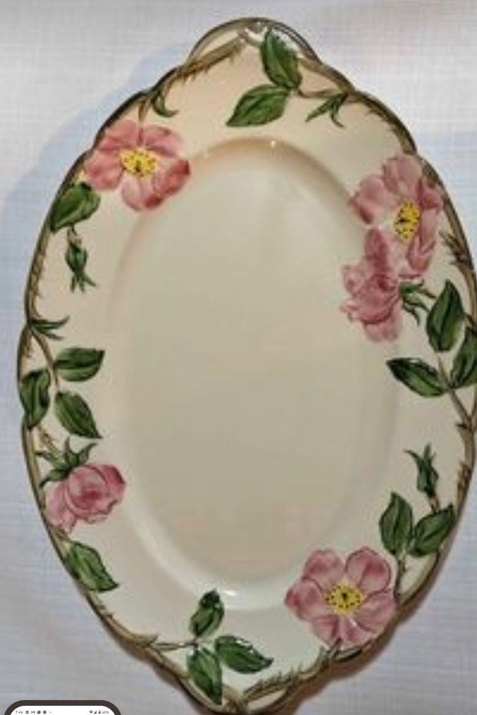Vintage Franciscan Desert Rose Dish Set - Etsy