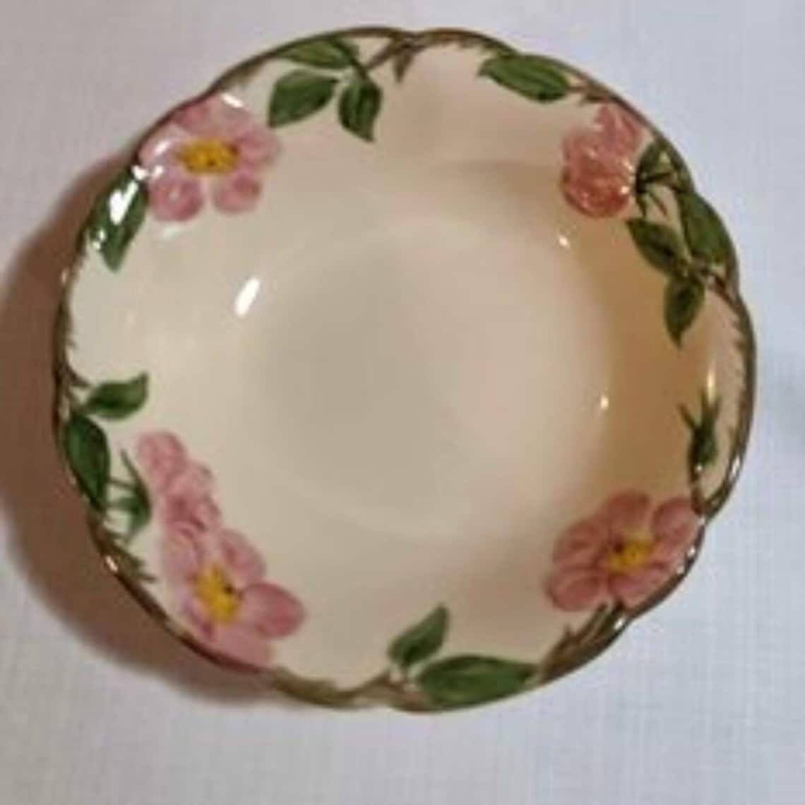 Vintage Franciscan Desert Rose Dish Set - Etsy