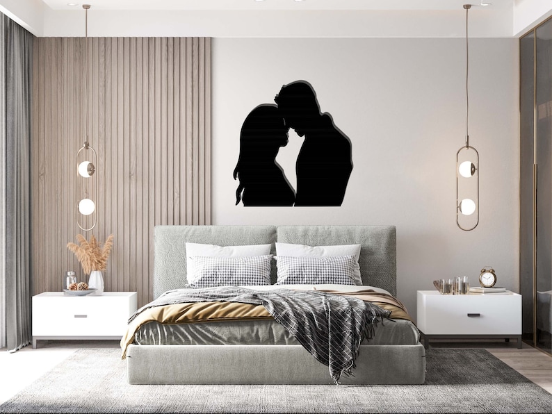 Couple Wall Decor, Couple Wall Art, Metal Wall Decor, Metal Wall Art ...