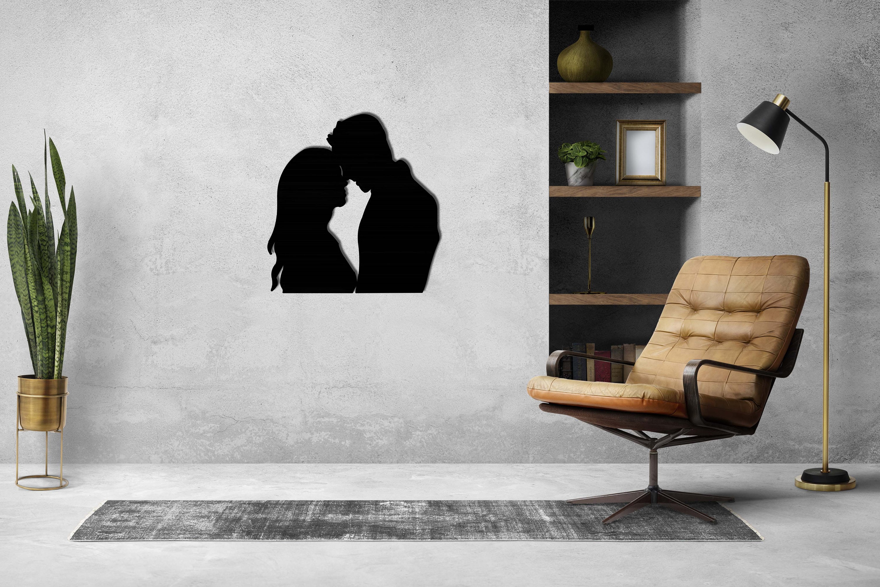 Couple Wall Decor, Couple Wall Art, Metal Wall Decor, Metal Wall Art ...