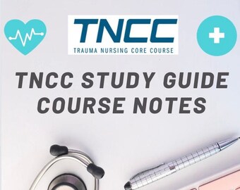 Tncc Guide - Etsy