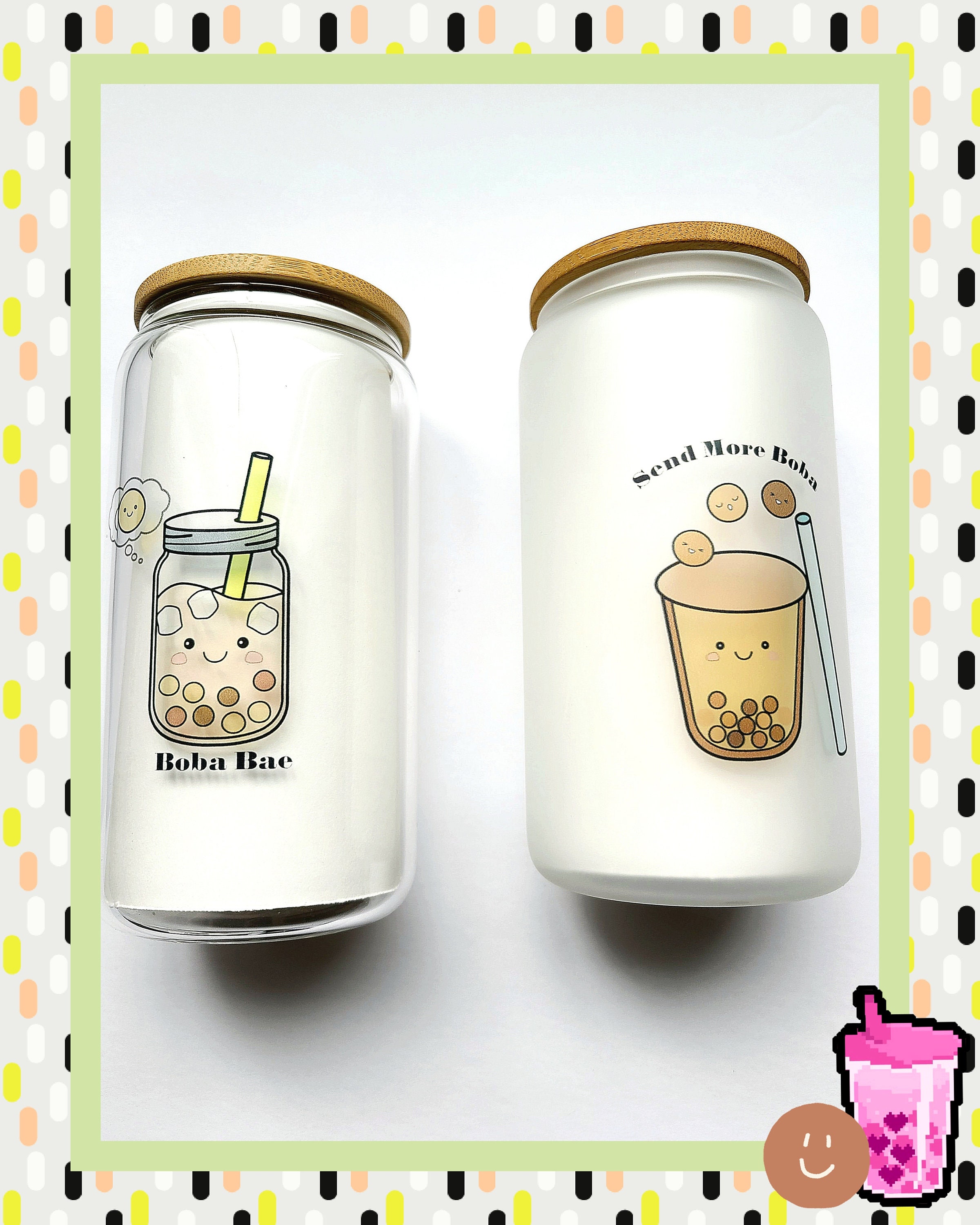 Mini Boba Themed Gift Box Send More Boba - Etsy