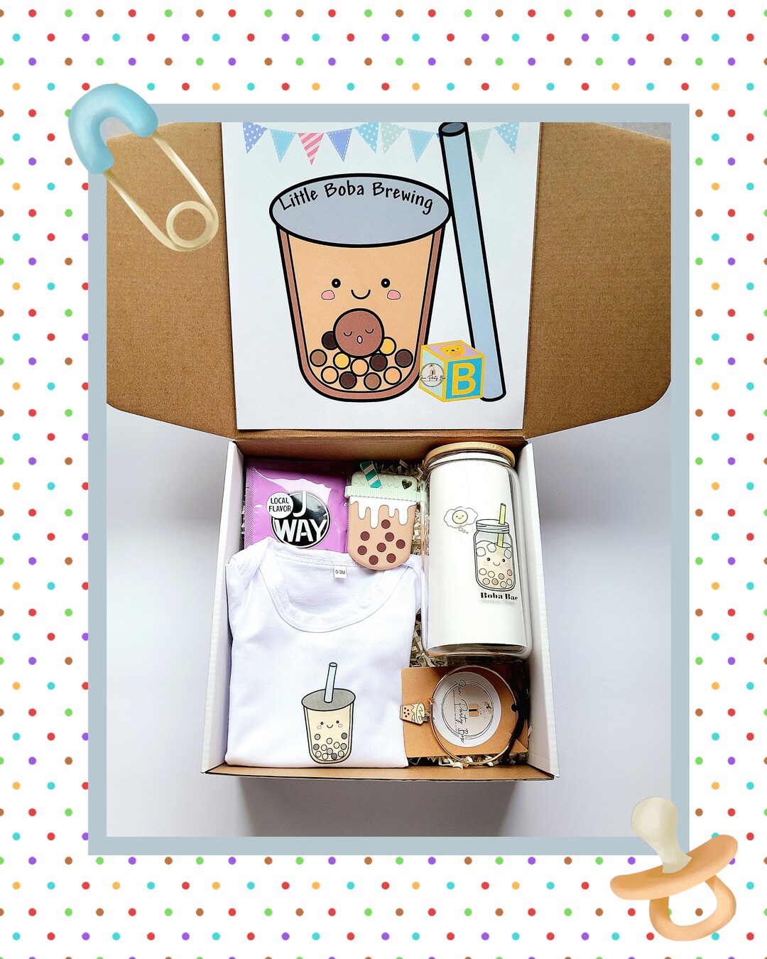 Baby Boba and Mom to Be Gift Box Little Boba Brewing - Etsy
