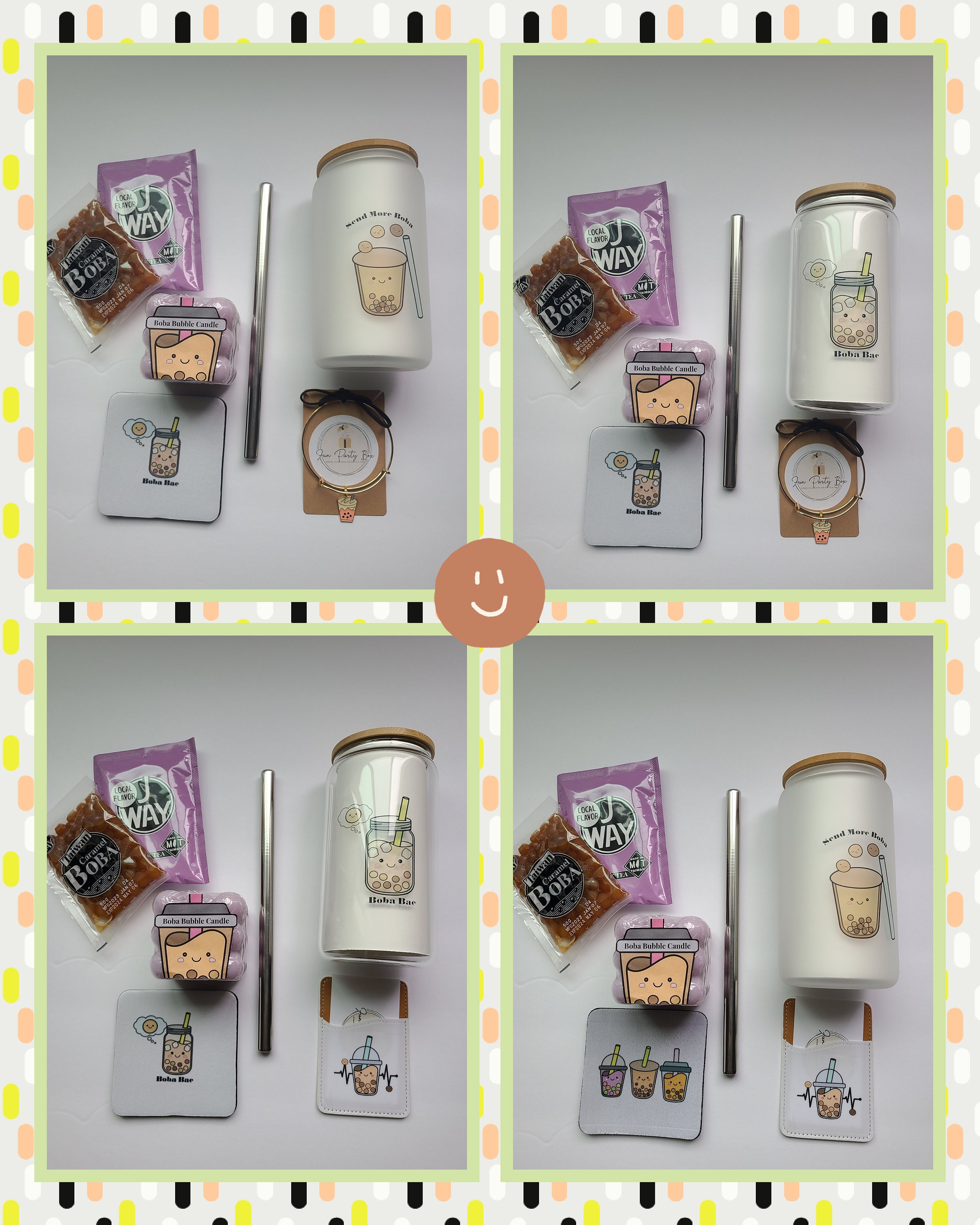 Mini Boba Themed Gift Box Send More Boba - Etsy
