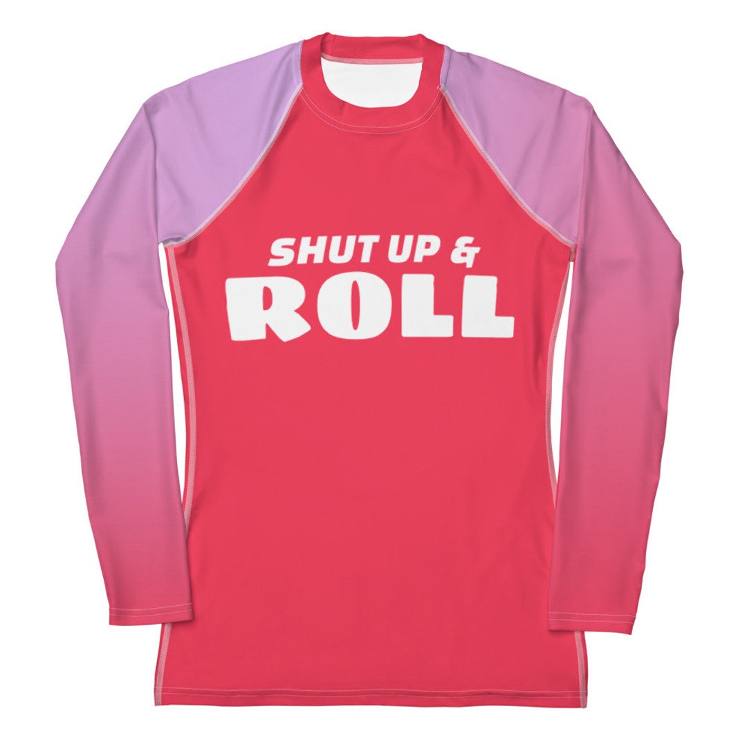 Women's Rash Guard ROLL Hot Pink & Purple - Etsy