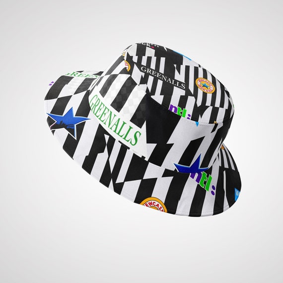 Newcastle United Football Retro Kit Inspired Bucket Hat - Etsy UK