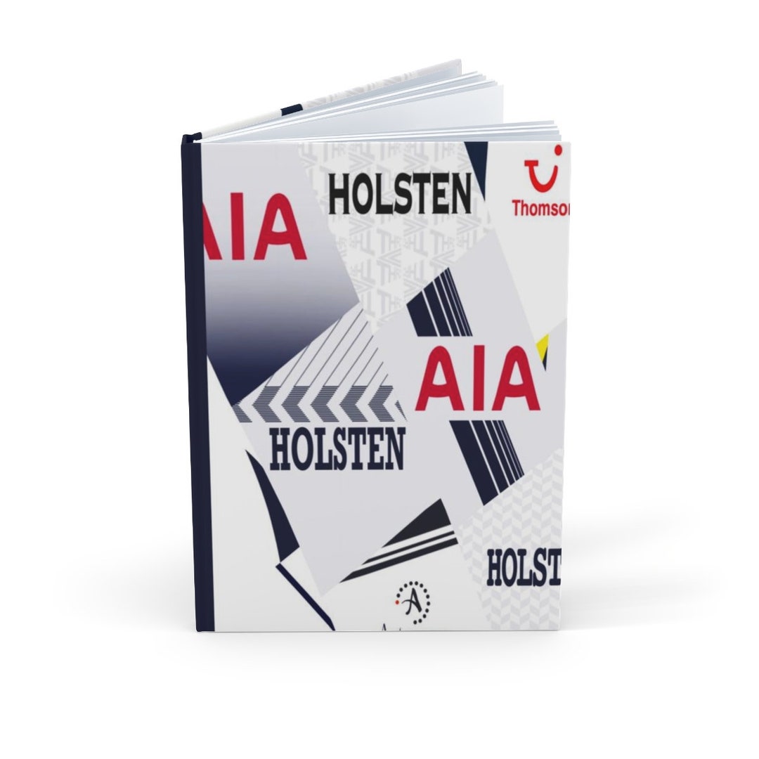 Tottenham Hotspur Football Retro Kit Inspired A5 Hardback Notebook ...