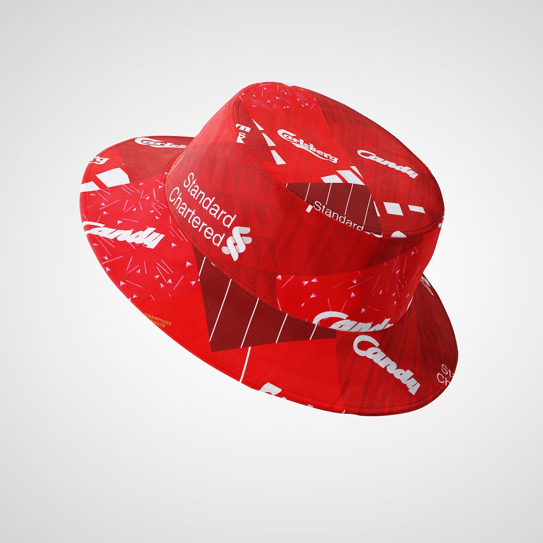 Liverpool Football Retro Kit Inspired Bucket Hat - Etsy