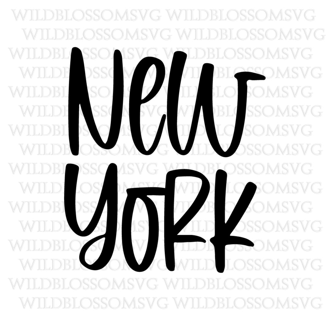 New York SVG | NY PNG - Etsy