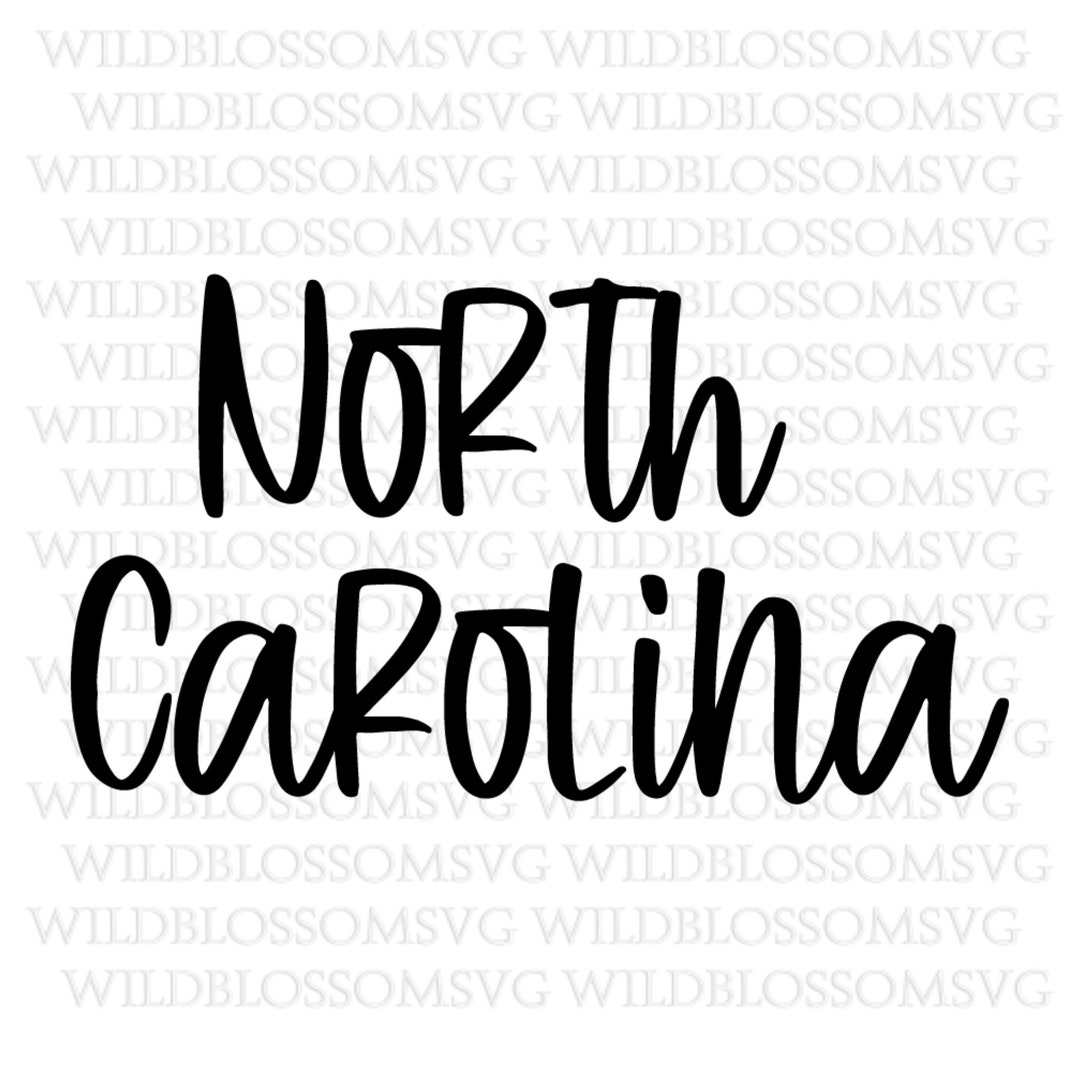 North Carolina SVG | NC PNG - Etsy