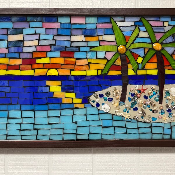 Sunset Mosaic - Etsy