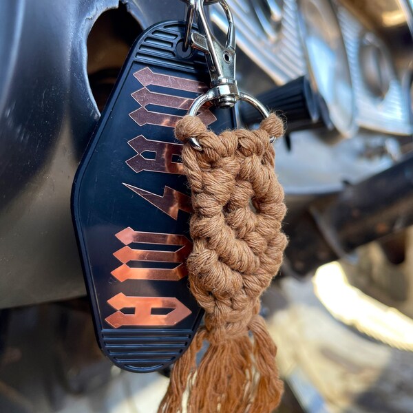 Badass Keychain - Etsy