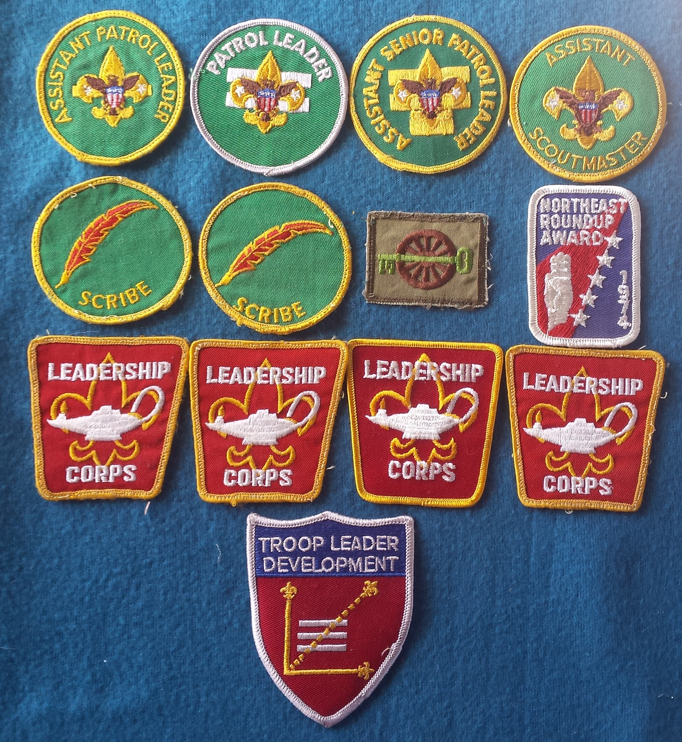 Vintage Boy Scout Leadership Patches - Etsy